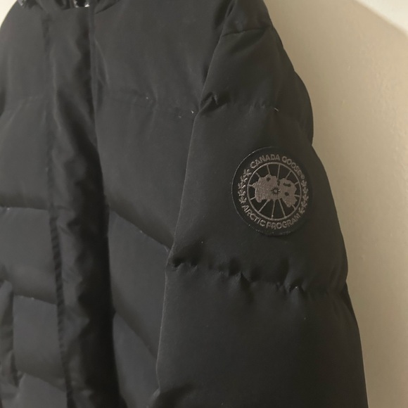 Canada Goose | Jackets & Coats | Canada Goose Dark Jacket With Logo ...
